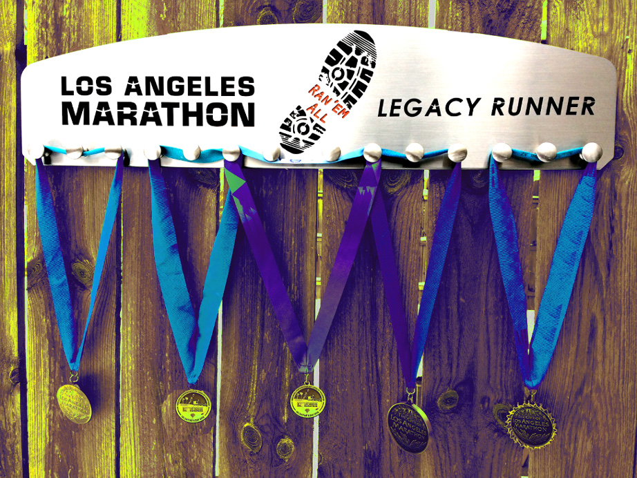 LA LegacyRunners-web | Medal Displays | Blue Diamond Athletic Displays ...